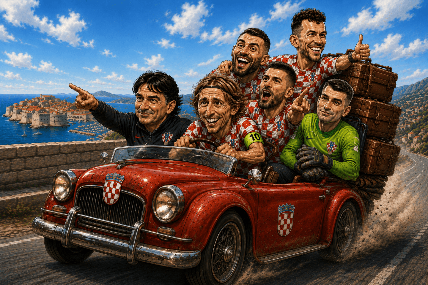 Oldtimers Driving Croatia to Imortality – Diamond Football Tactics